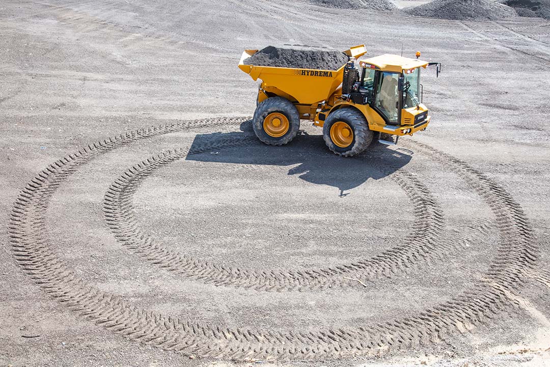 Hydrema 912HM - Effektiv Dumper med Minimal Terrängpåverkan